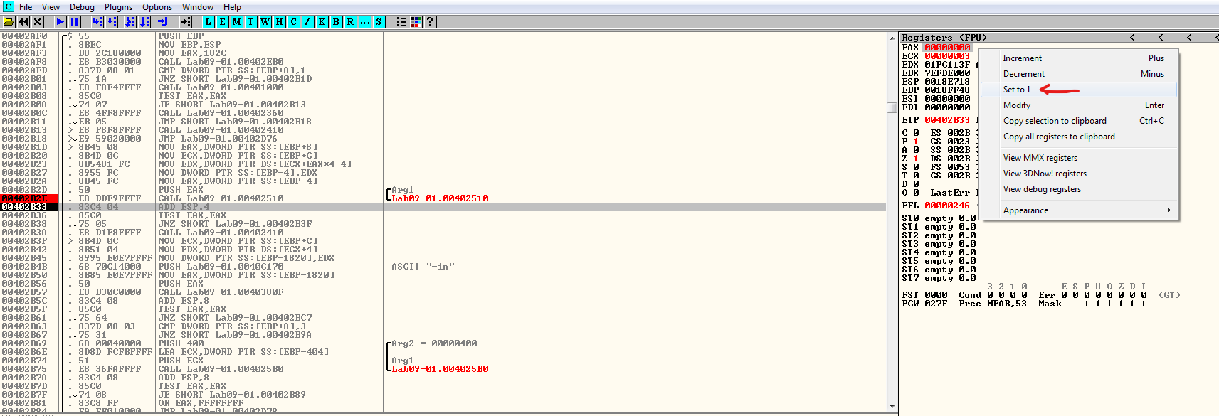 Advanced Dynamic Techniques - OllyDbg - Pablo de Juan Fidalgo